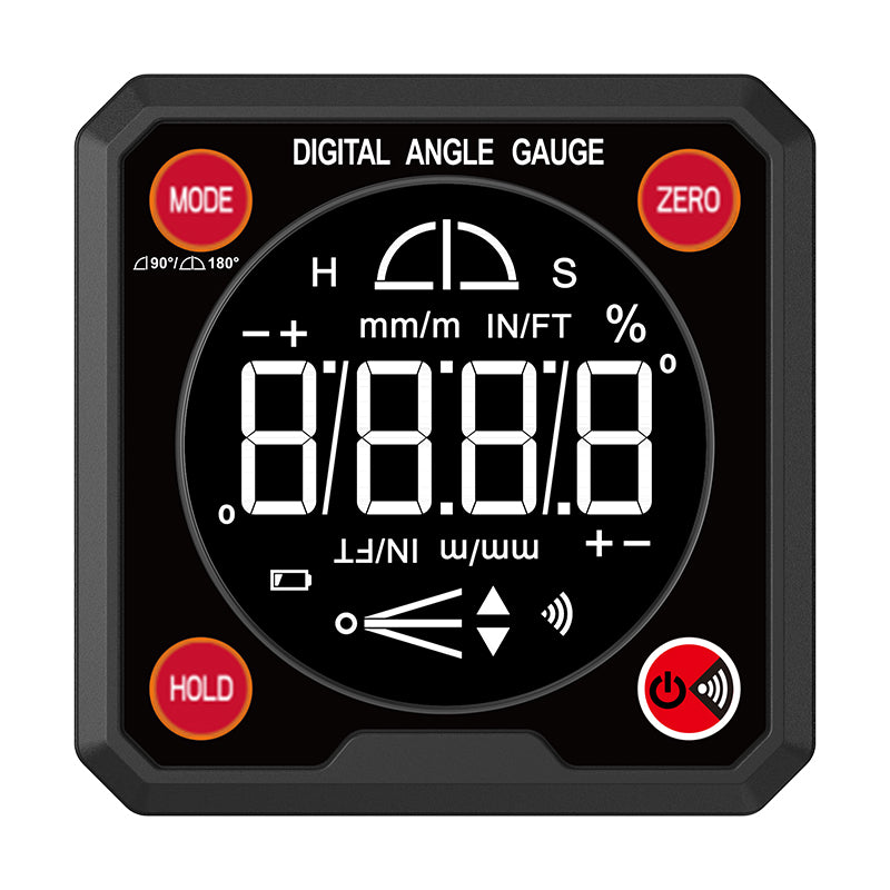 DL300 Digital Level,Magnetic Cube Digital Angle Gauge