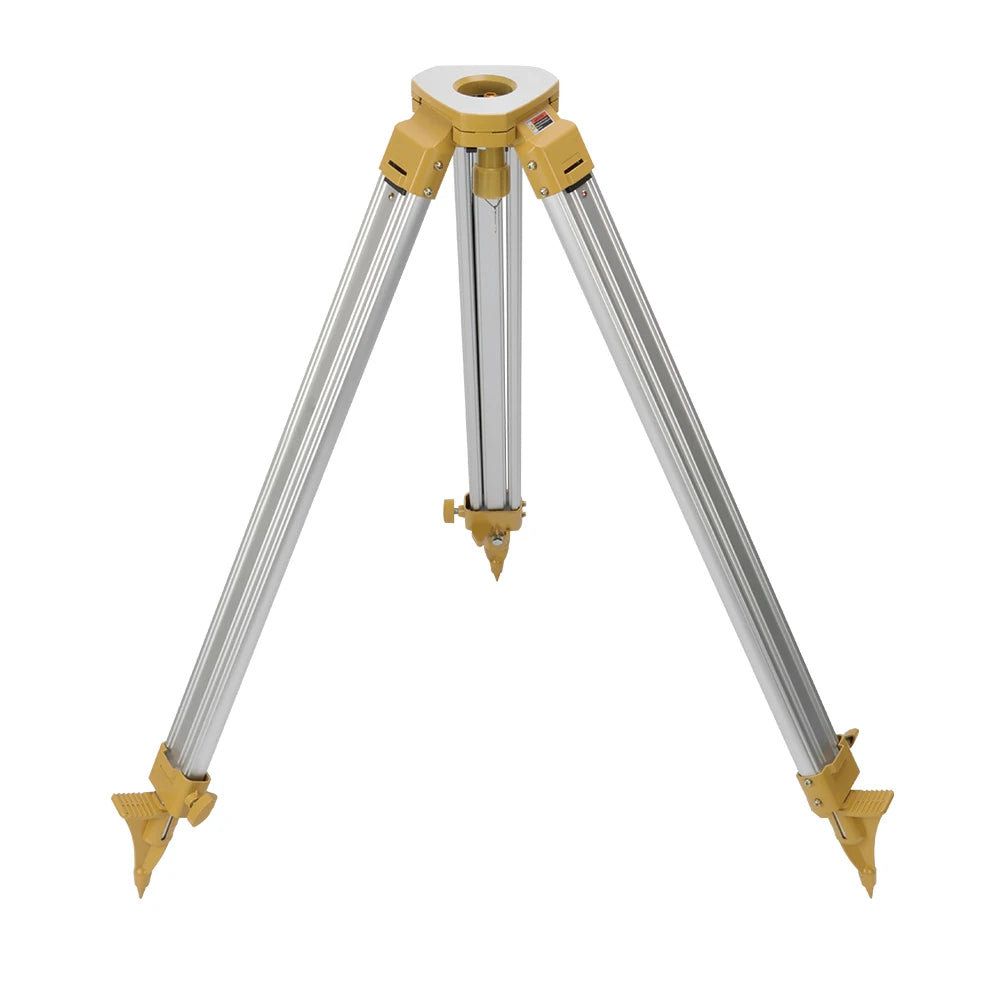 TP110 Aluminum Surveying Tripod with Flat Head and Self-locking System