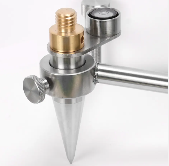 TPS-PS Mini Triangle Prism Support with Stainless Steel 5/8" Thread
