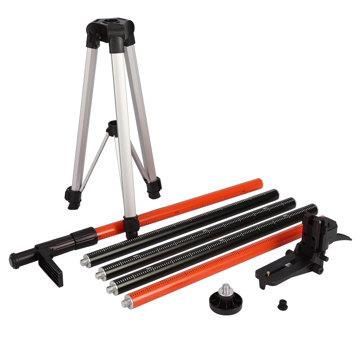 12FT/3.7M Laser Level Pole,MET-SP4 Laser Level Pole With Tripod