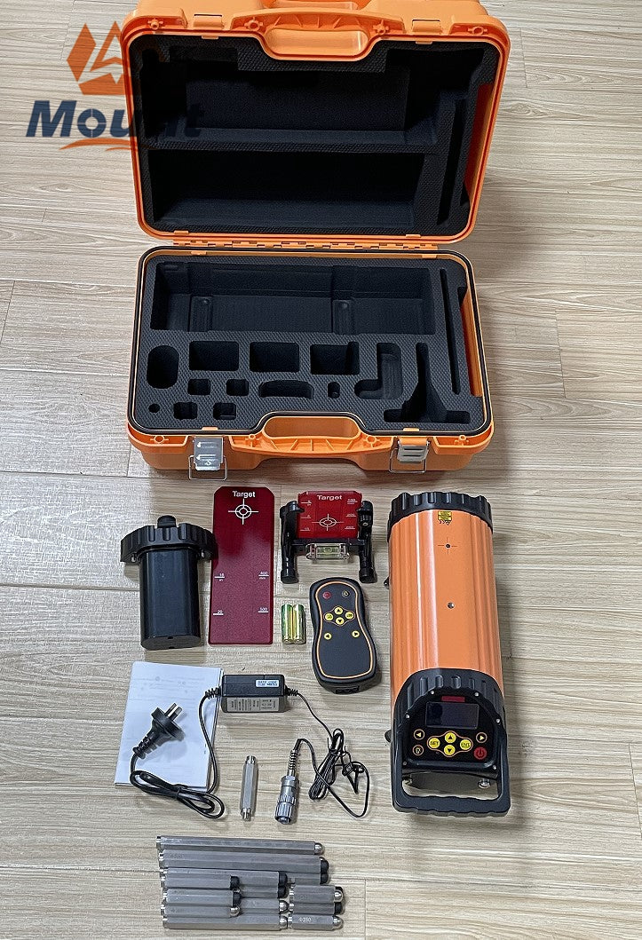 Self-leveling Pipe Laser for Tunnel Excavating