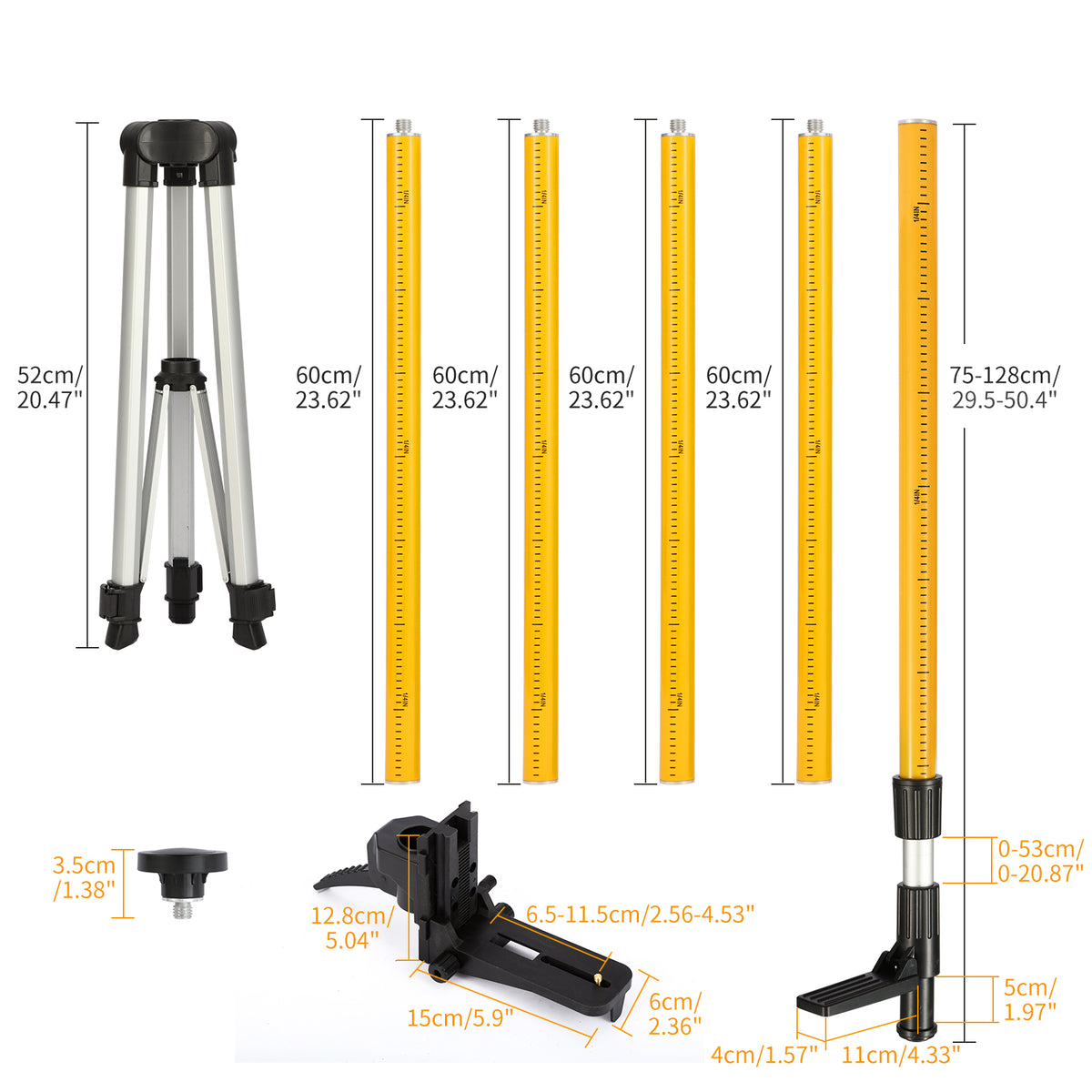 laser level pole bosch,laser level pole with tripod for sale
