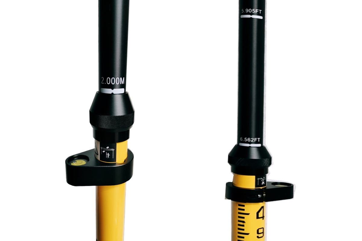 GLS26A Aluminum GPS pole, GPS Poles with Snap-Lock